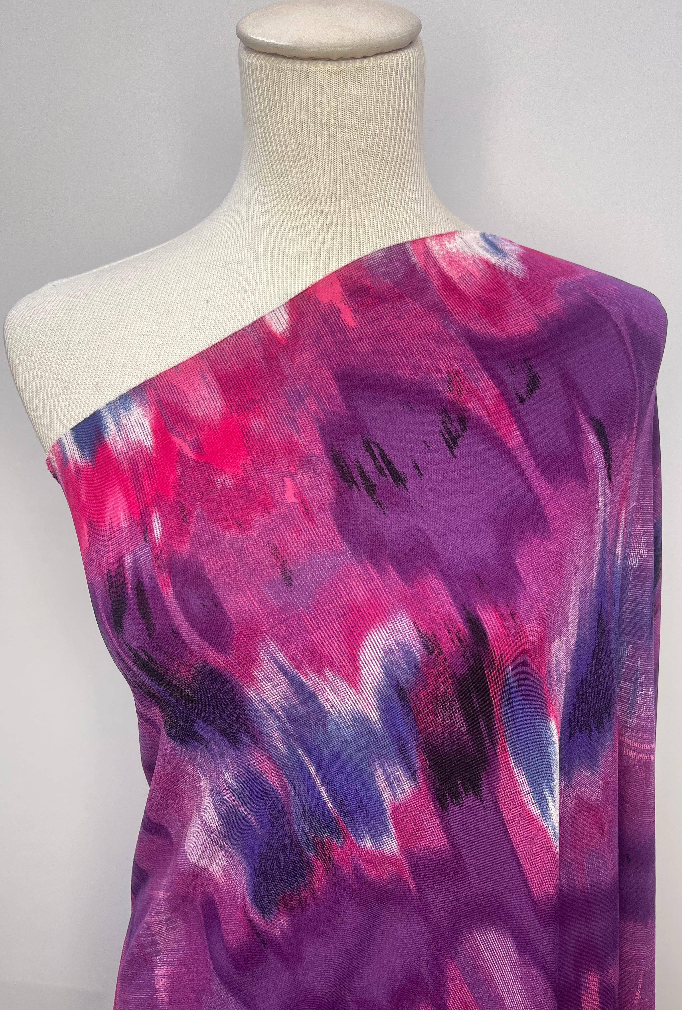 Printed Lycra - Astro Shade - 150cm